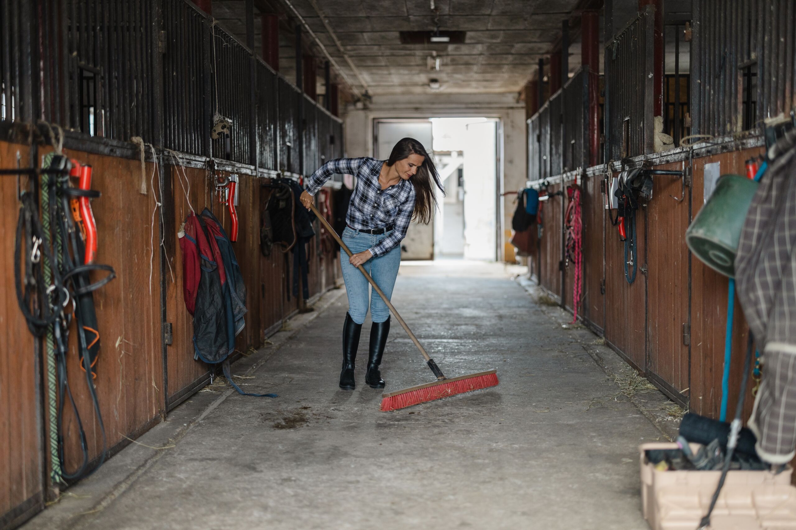 How to Clean a Horse Stable - Vale Stables